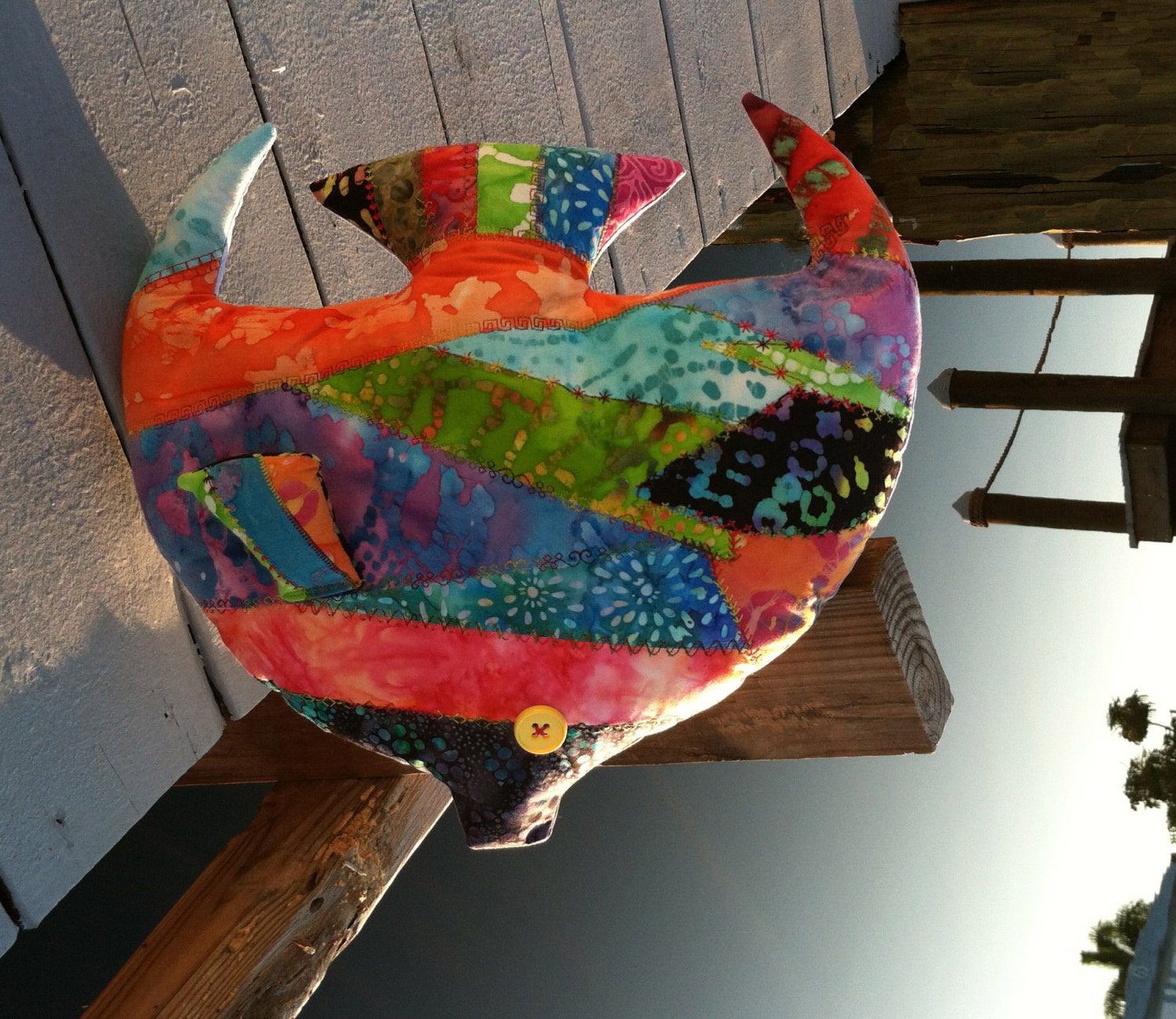 Fish Throw Pillow PDF PATTERN/TUTORIAL 3 Templates Included | Etsy