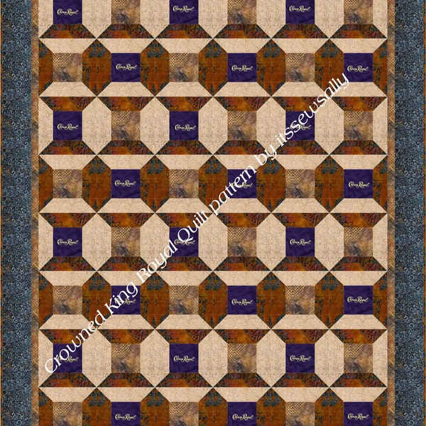 Crown Royal Quilt - Etsy