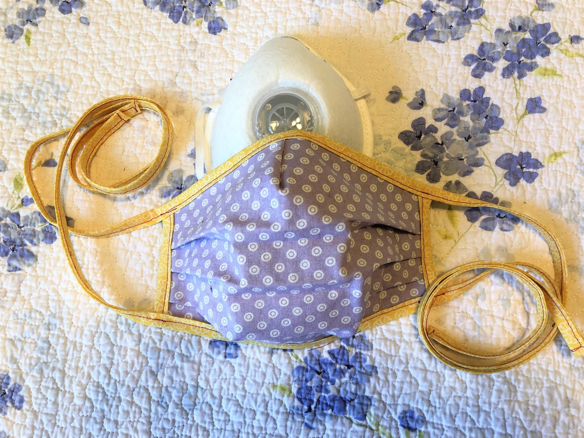 Face Mask or Cover PDF PATTERN Download-No Elastic Needed | Etsy