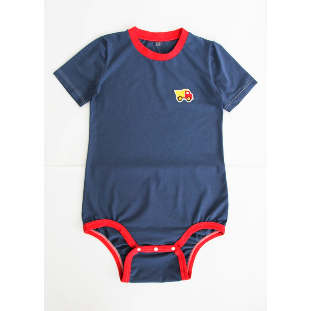 Big Boy ABDL Bodysuit. Put It on a Diaper. Summer Overalls. Adult Size ...