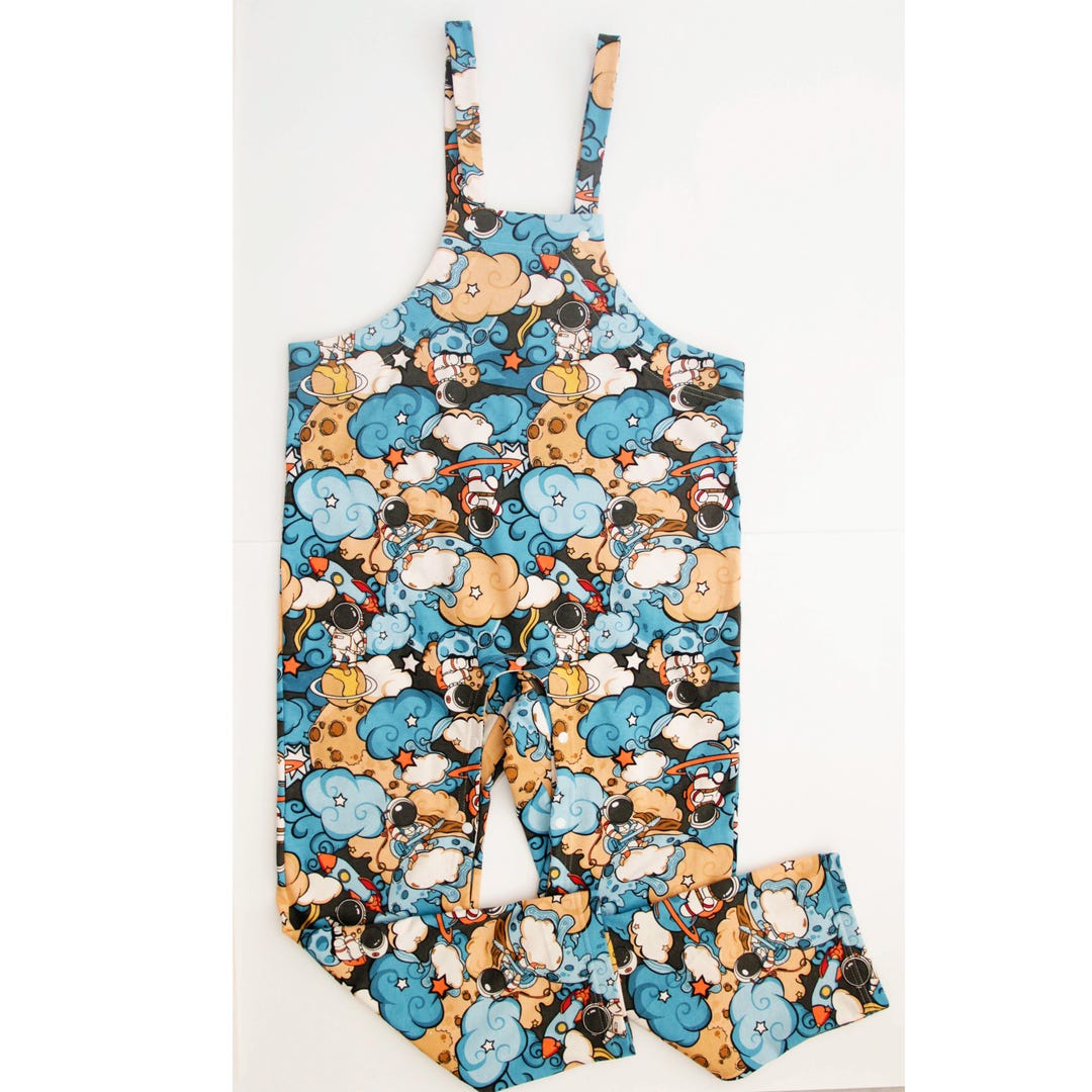 ABDL Romper. Astronaut Cartoon Jumpsuit. Put It on a Diaper. Big Boy ...