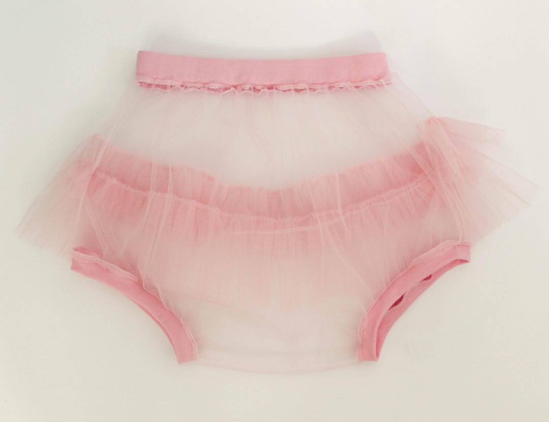 ABDL Diaper Covers. Transparent Tulle Tutu for Big Boys and Girls ...