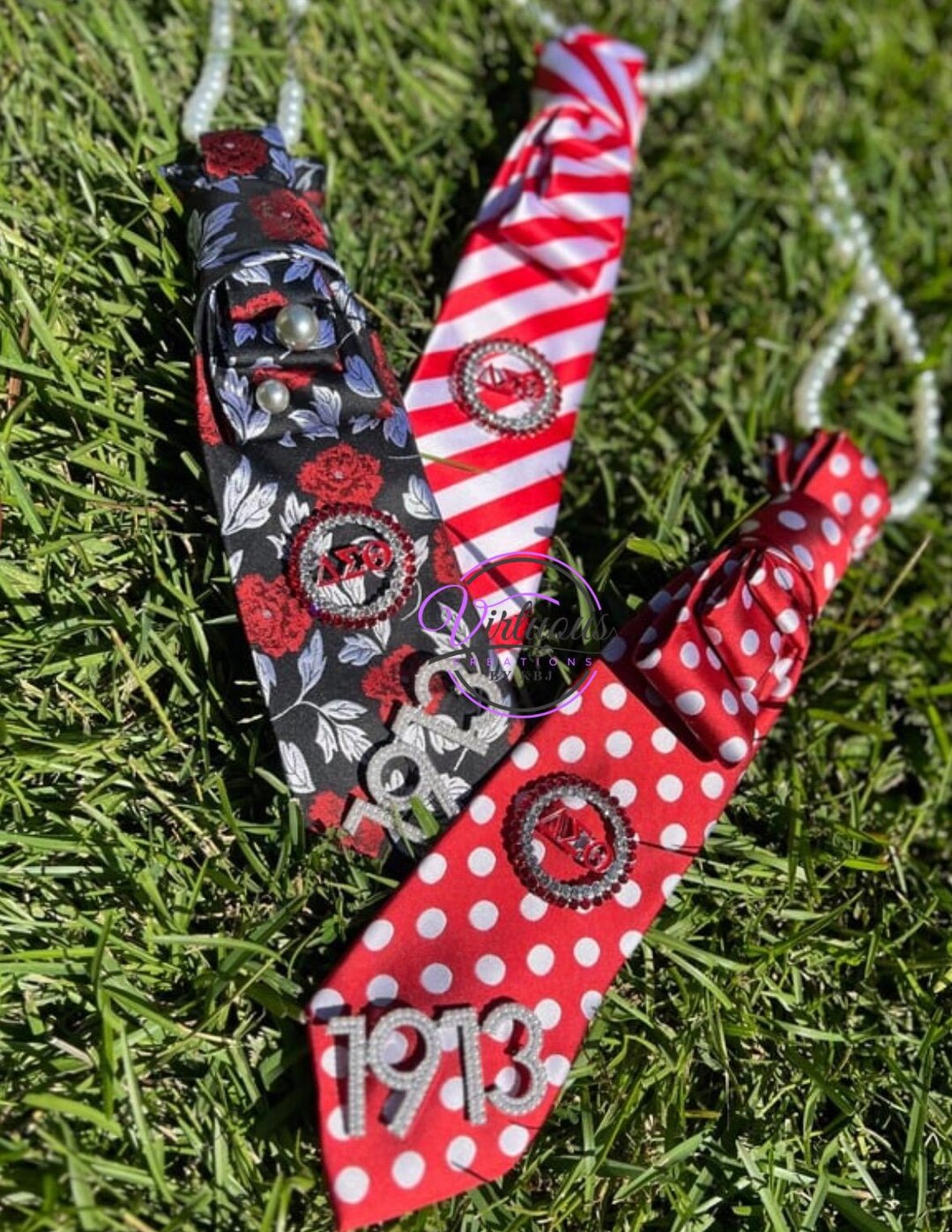 Delta Sigma Theta “diva Tie” Necklace - Etsy
