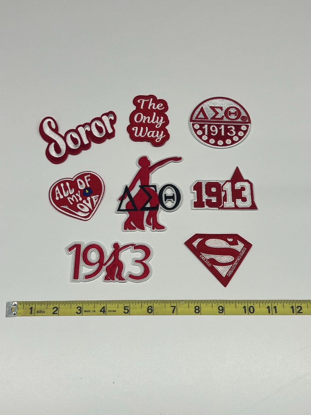 Iron-on DST Patches-group 1 - Etsy