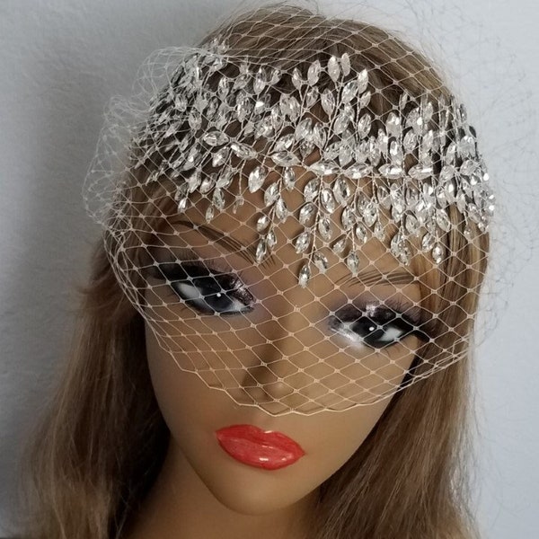 Silver Head Piece - Etsy