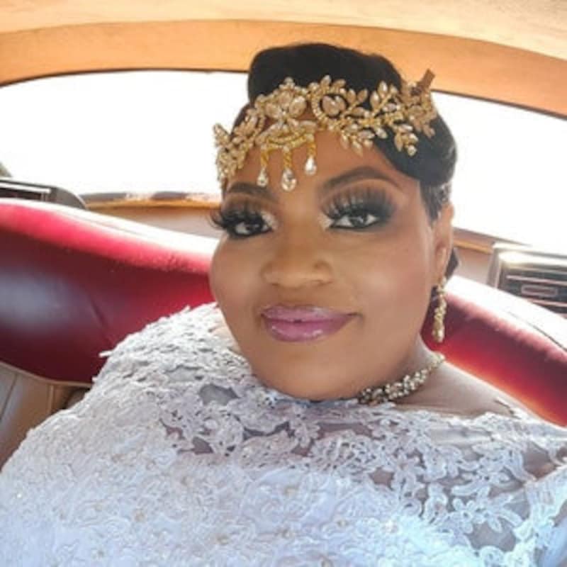 1920s Crystal Head Chain - Etsy