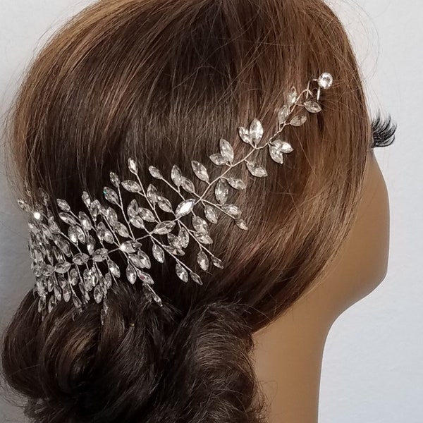 Rhinestone Headpiece - Etsy