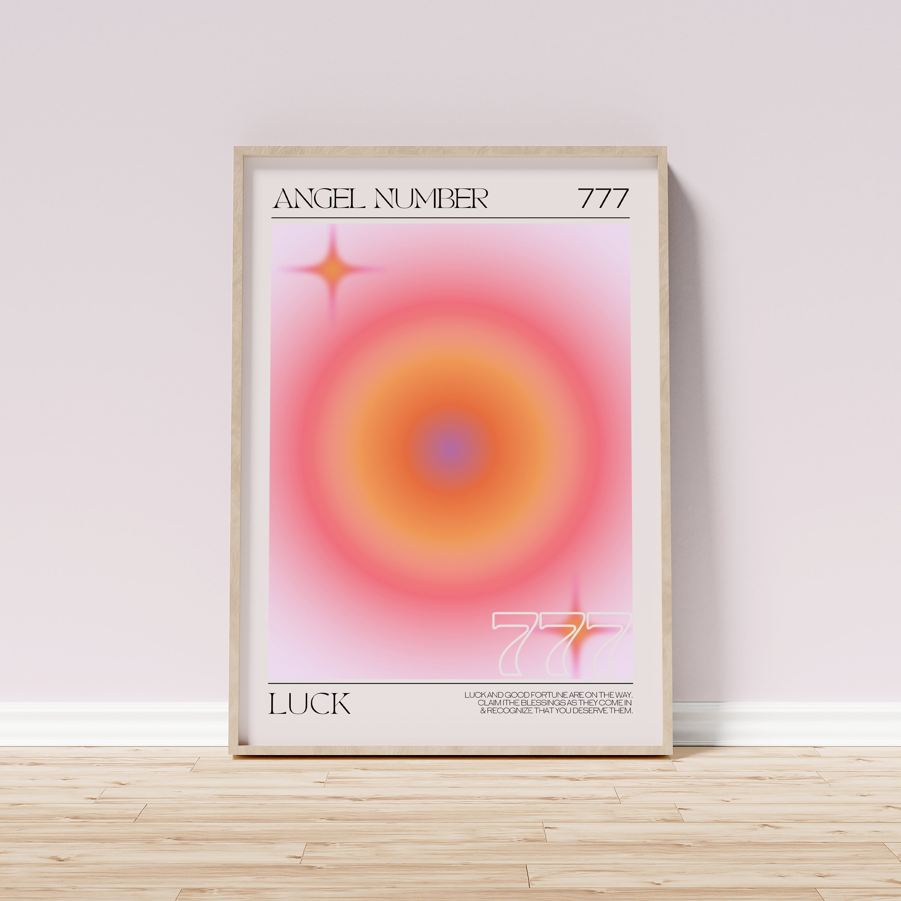 Angel Numbers Aura Poster Set of 3 | Printable Wall Art | DIGITAL ...