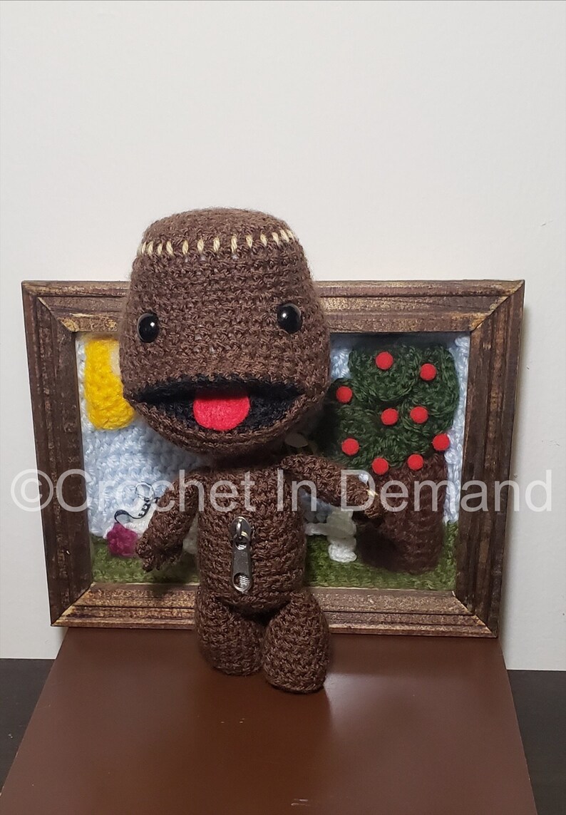 Crochet Sackboy Inspired Plush/doll - Etsy