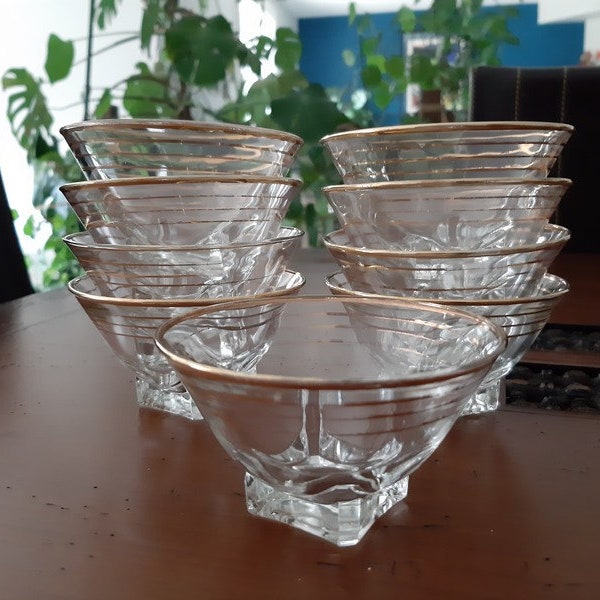 Glass Dessert Cups - Etsy