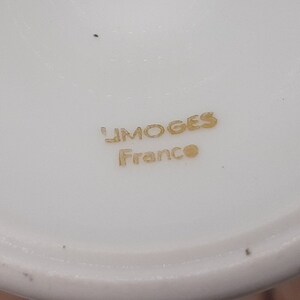 Mug En Porcelaine De Limoges Vintage Français, Mazagran Décor Marie ...