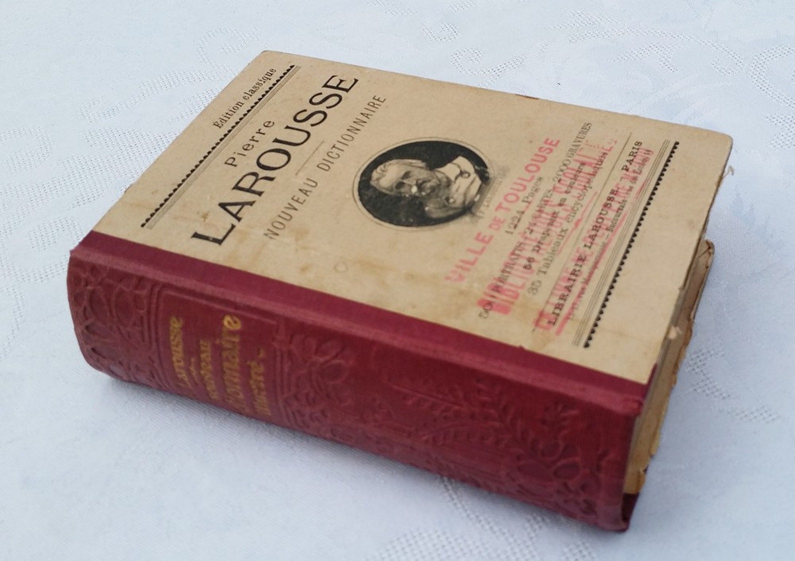 1910 antique Français Larousse Dictionnaire français | Etsy