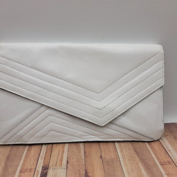 White Wedding Clutch - Etsy