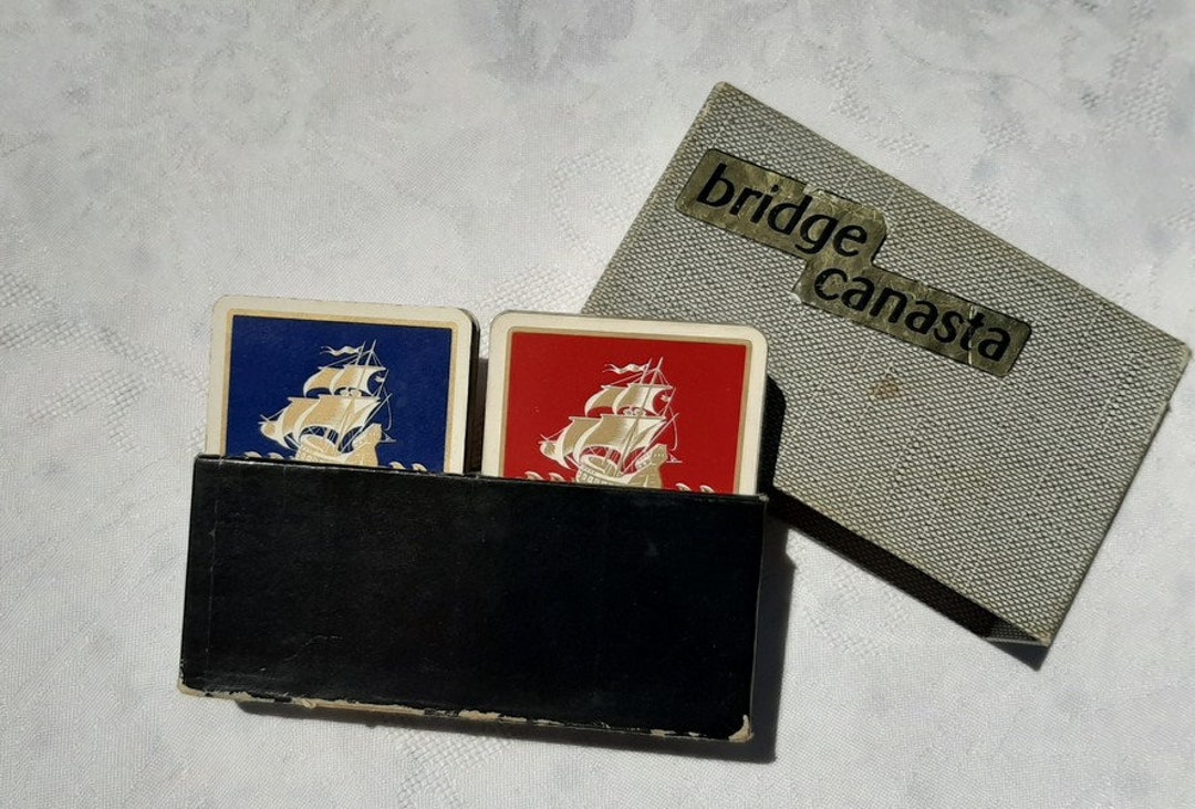 BP GRIMAUD Playing Cards, French Vintage Set of Playing Cards in a ...