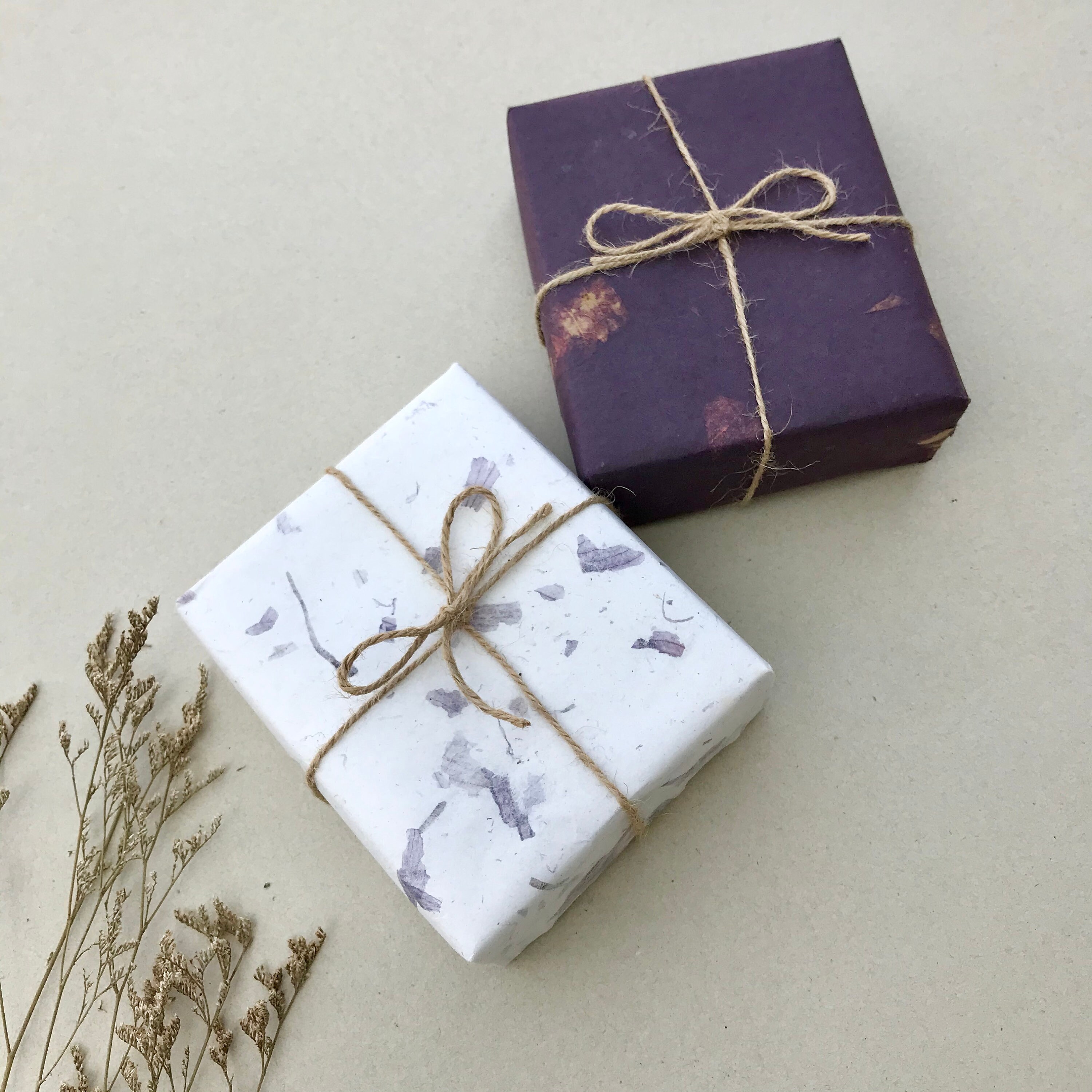 Violet Tamarind Leaf Paper