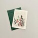 Christmas Cards, Handmade Deckled Edge Cards, Envelopes A Set of 5 ...