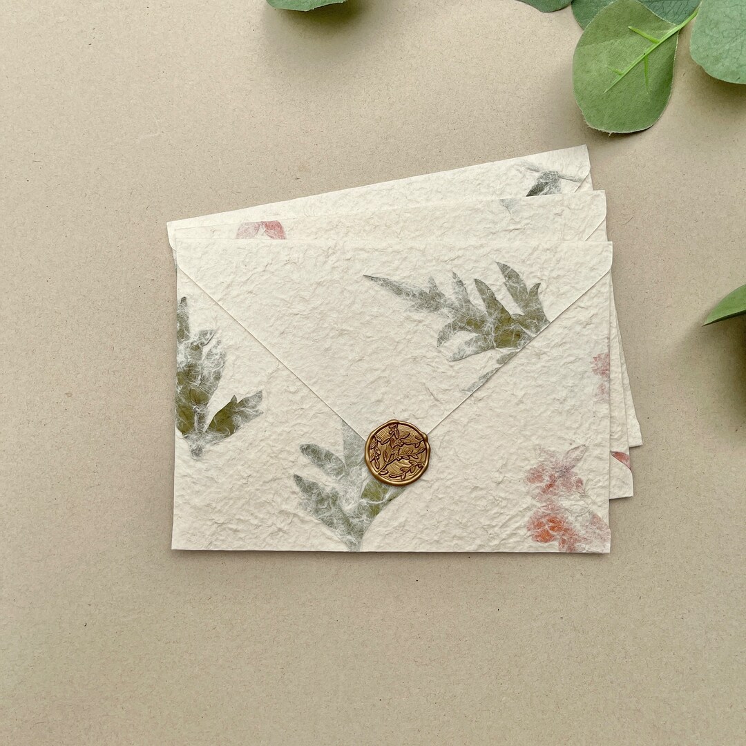 C6, A7 Flowers, Leaves Pressed Natural, Recycle Decorative Mulberry ...