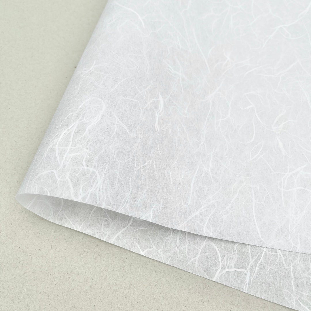 White Translucent Fibre Mulberry Paper Recycle Gift Wrapping - Etsy