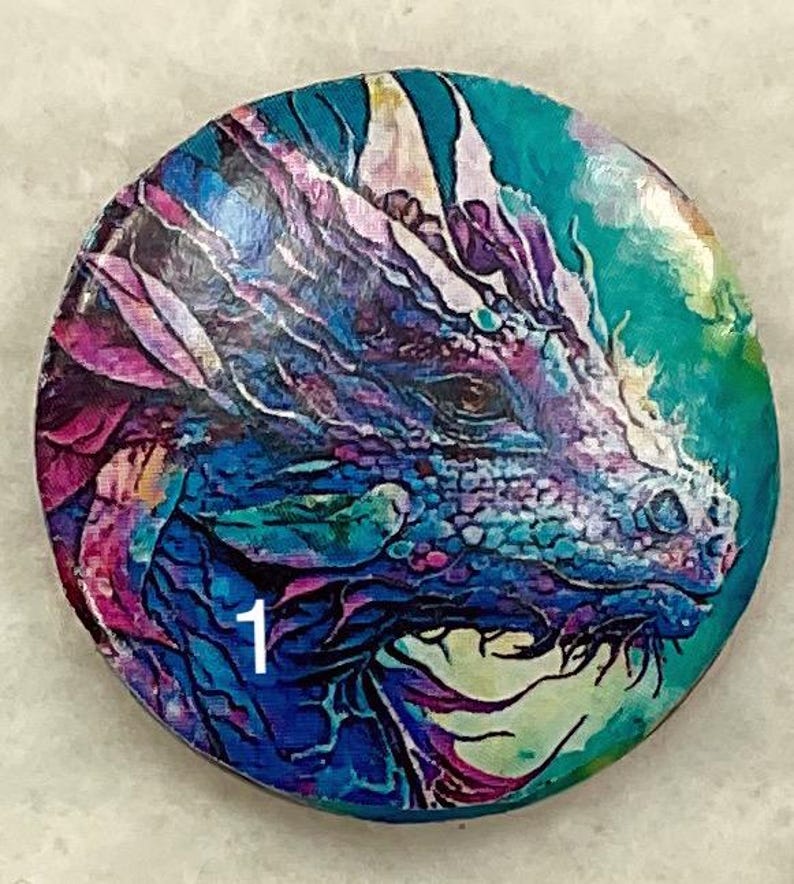 1.18” Dragon Buttons- More- Assorted-great Adirondack-handcrafted-price ...