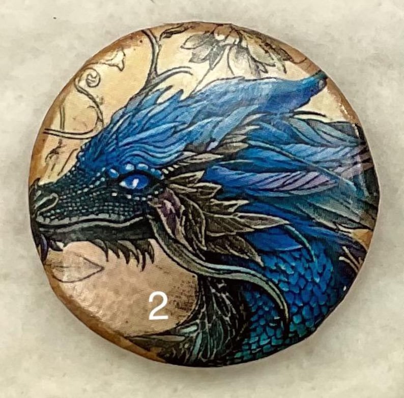 1.18” Dragon Buttons- More- Assorted-great Adirondack-handcrafted-price ...