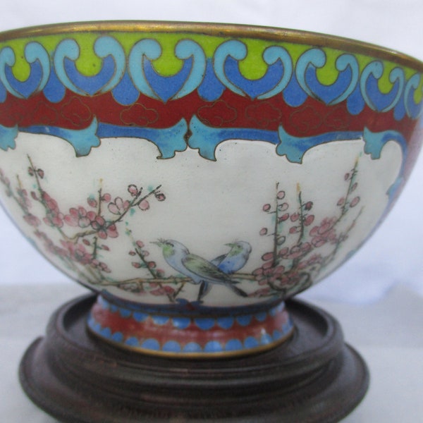 Cloisonne Bowl - Etsy