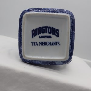 Vintage Ringtons Limited Tea Merchants blue Willow Square Tea Kettle - Etsy