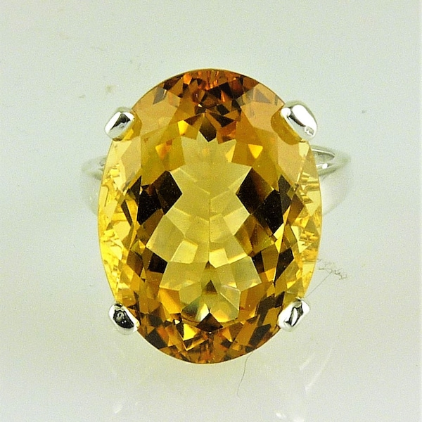Citrine Ring - Etsy