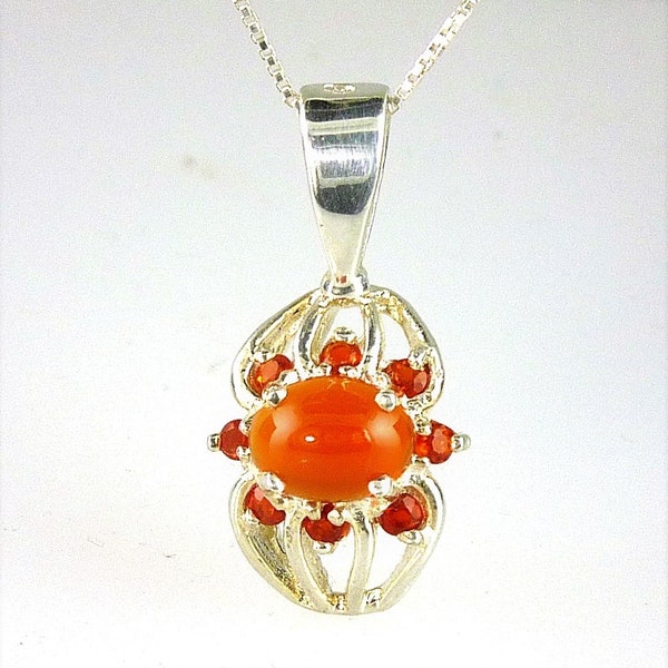 Mexican Fire Opal Jewelry - Etsy