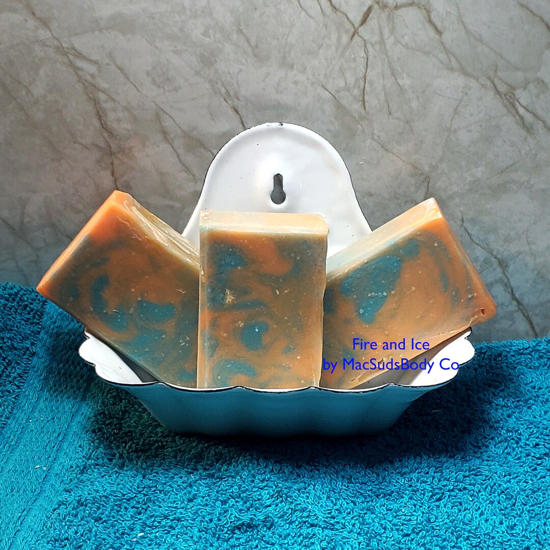 Fire and Ice Handmade Bar Soap - Etsy