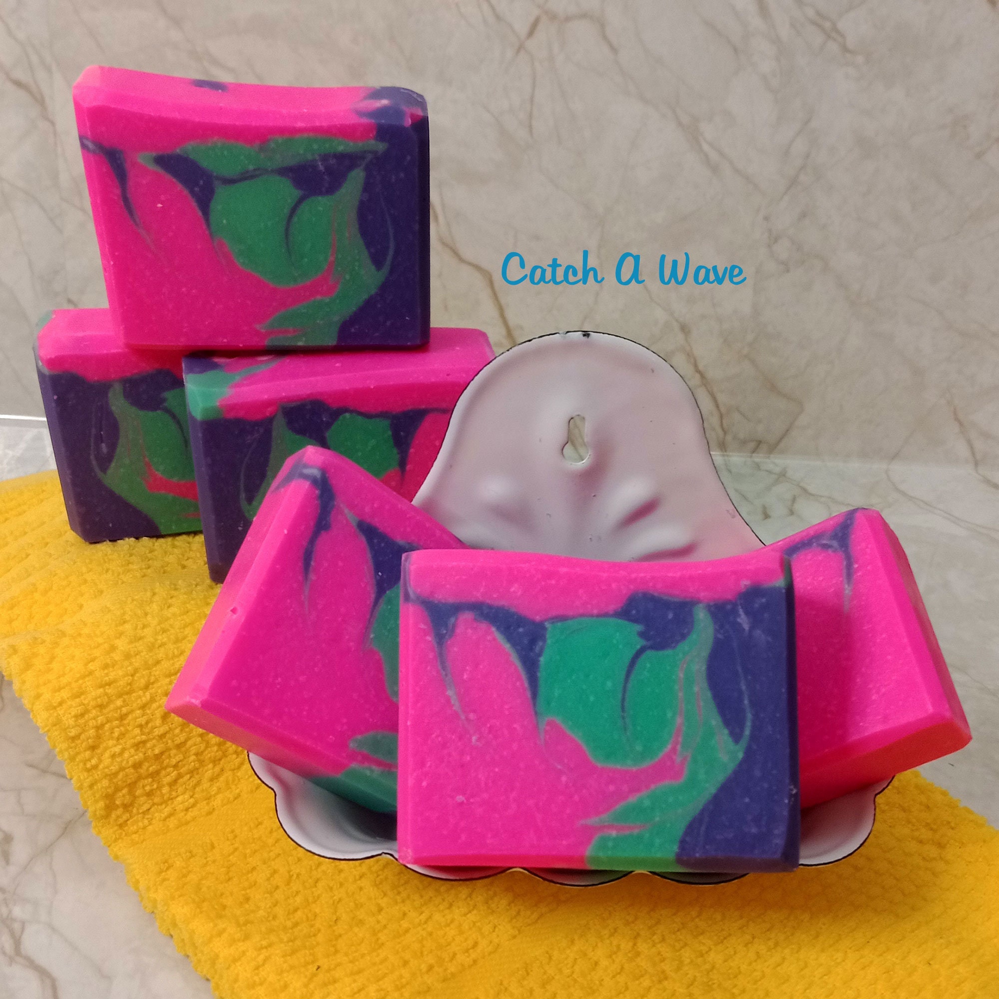 Catch A Wave Handmade Bar Soap Fun In The Sun Collection | Etsy