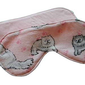 Cat Nap in Pink Adult Sleep Mask - Etsy