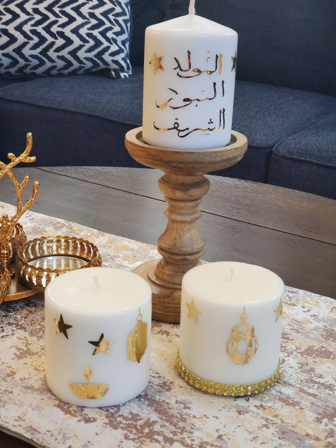 Eid Candles Mawlid Nabawi - Etsy