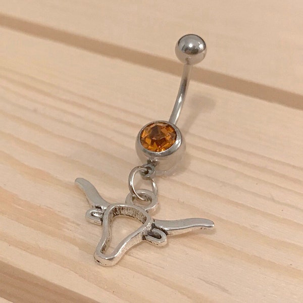 Country Belly Ring - Etsy