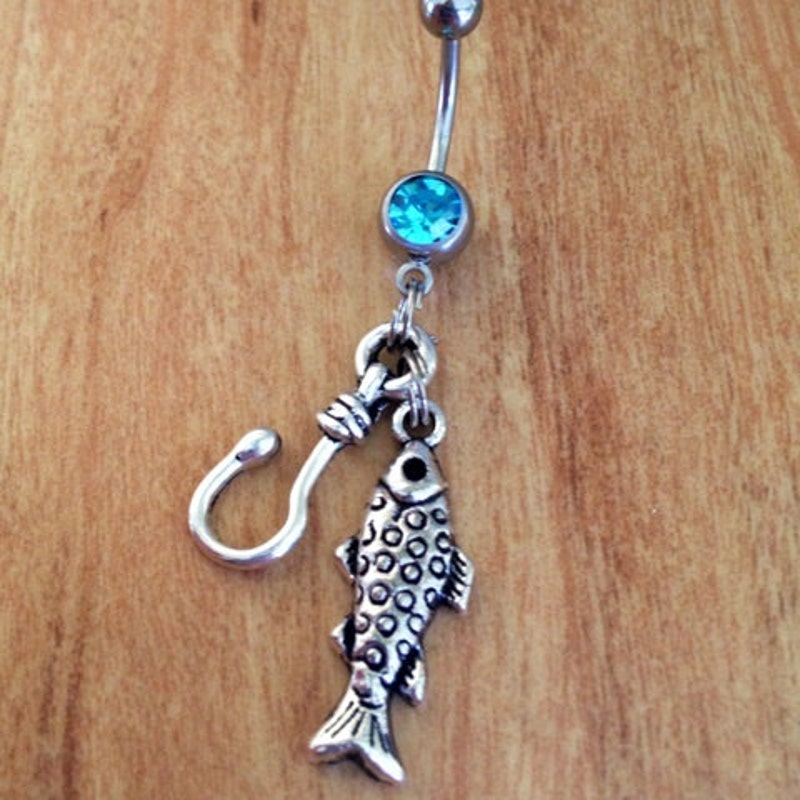 Country Belly Ring - Etsy