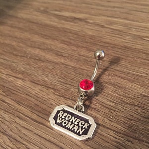 Redneck Woman Belly Ring Redneck Naval Country Belly Ring Cowgirl Naval ...