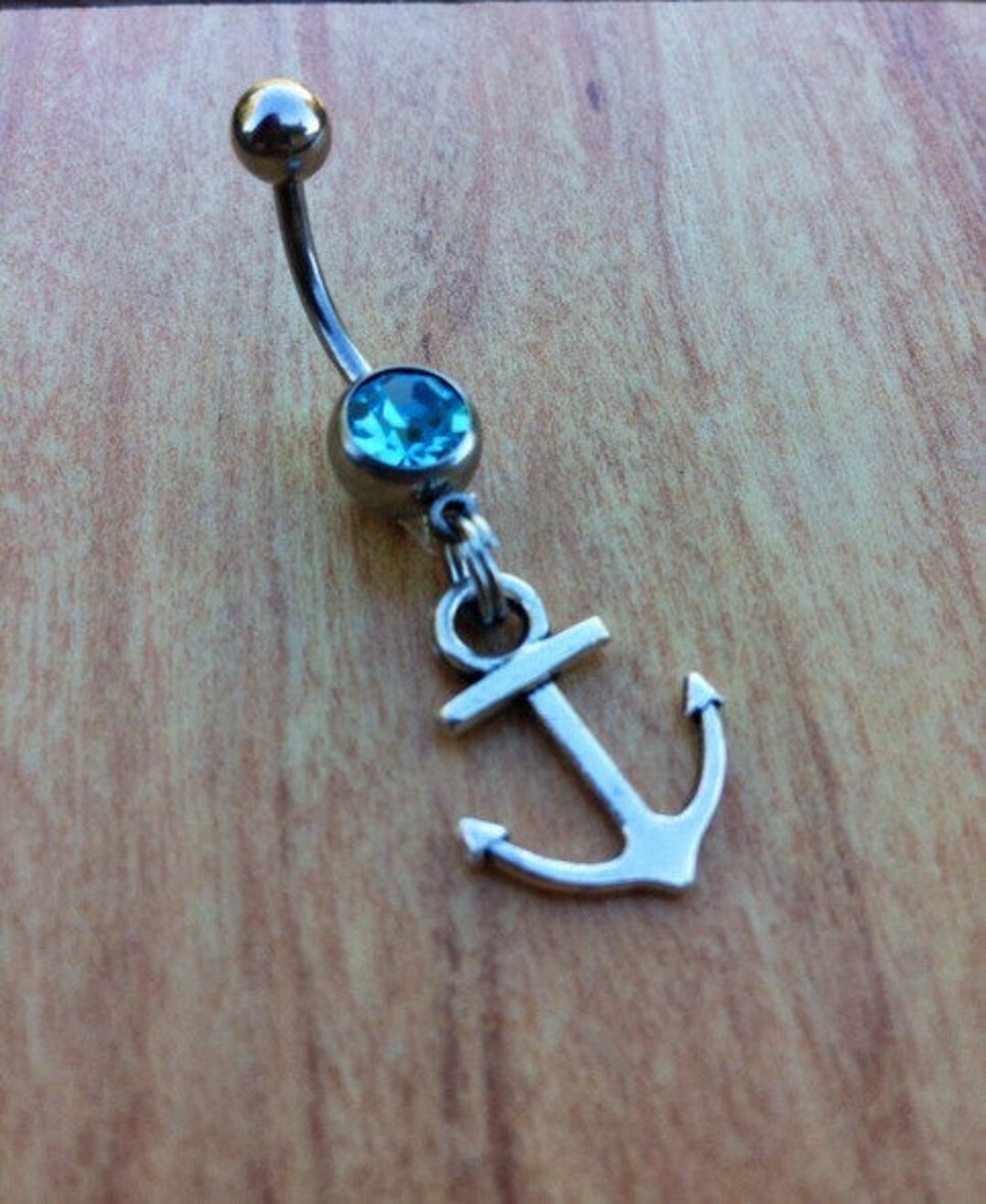Anchor Belly Ring Sea Ocean Beach Anchors Under the Sea Naval Mermaid ...