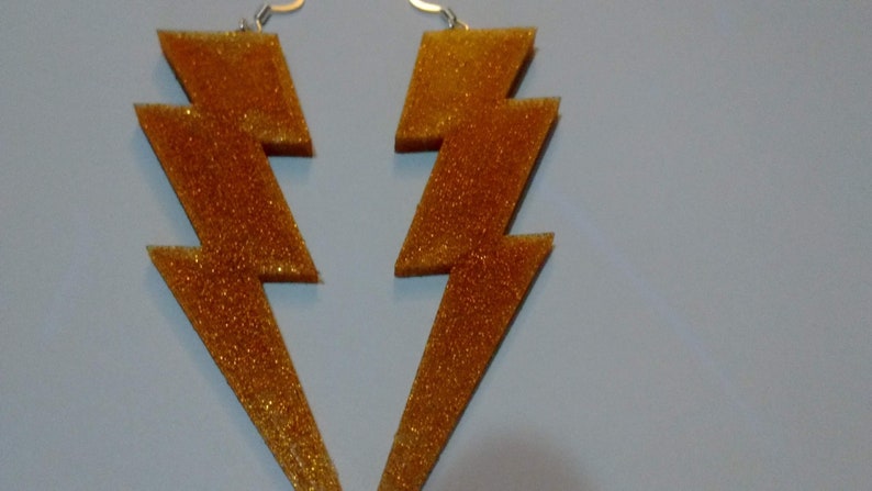 Storm's Lightning X-men Earrings/Flash Earrings | Etsy