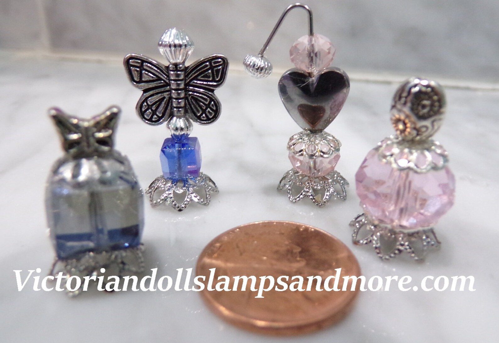 Miniature NEW Tiny Perfume Like Glass Bead Bottles for Your - Etsy