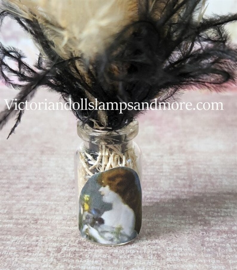 Miniature Exotic Corner Bouquet Filled With Natural Grass and - Etsy