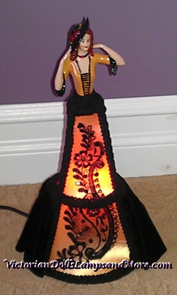 Doll Lamp Porcelain New With Plug in Cord - Etsy