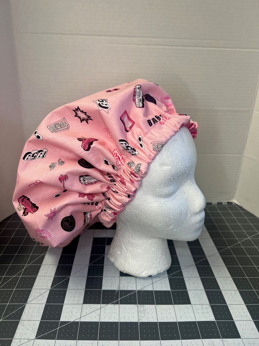Barbie Icons (pink) Satin Lined Bonnet - Etsy