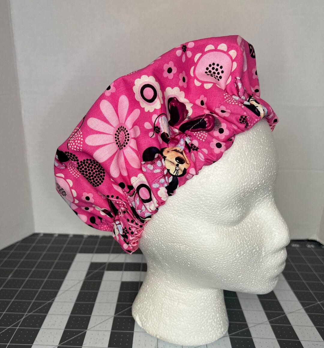 Minnie Mouse Infant Bonnet (pink) - Etsy