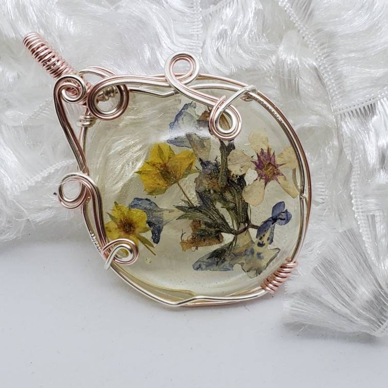 Resin Pendant - Etsy