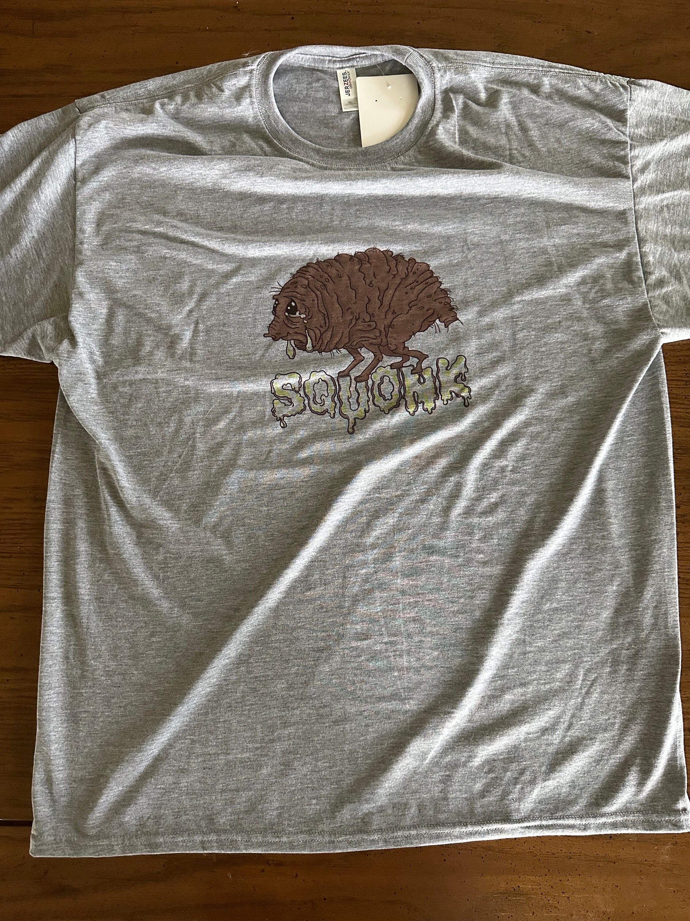 Squonk Crying His Own Name Printed Gray T-shirt Adult Sizing - Etsy