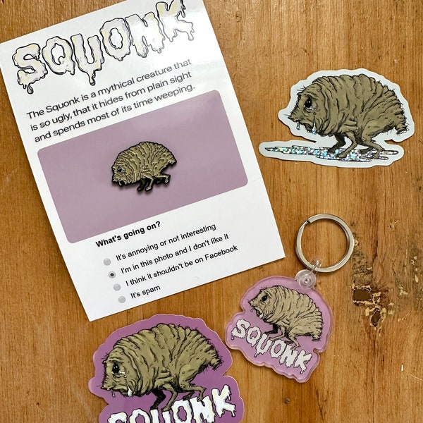 Squonk Plush - Etsy