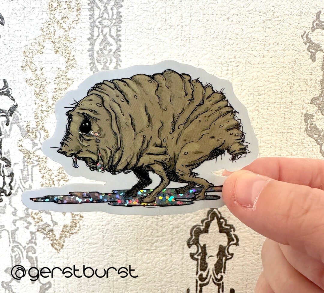 Squonk Sticker With Glitter Tears!! - Etsy