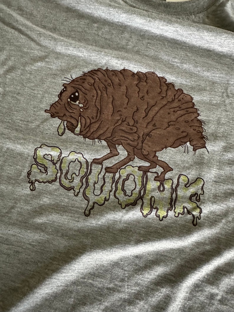 Squonk Crying His Own Name Printed Gray T-shirt Adult Sizing - Etsy