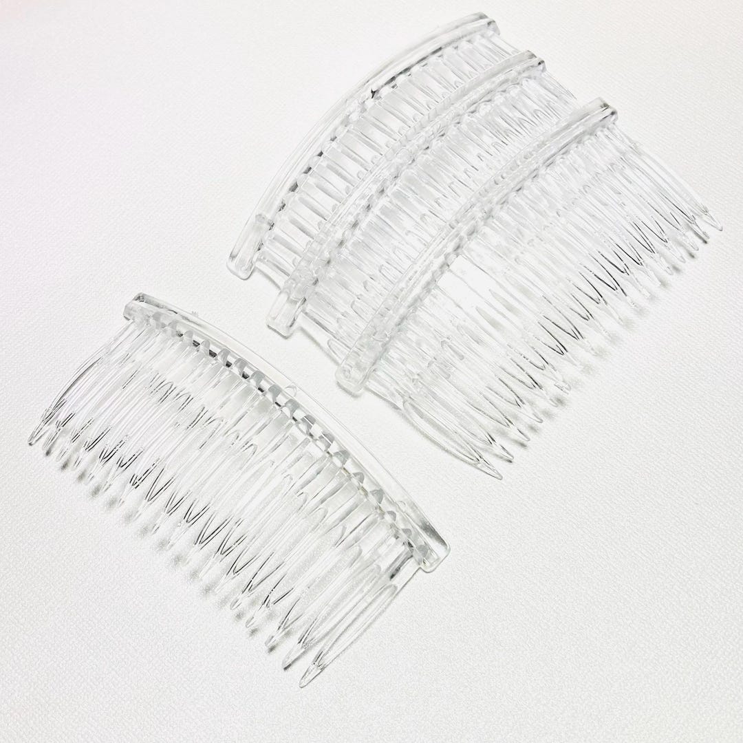 Clear Acrylic Hair Combs - Large - Etsy