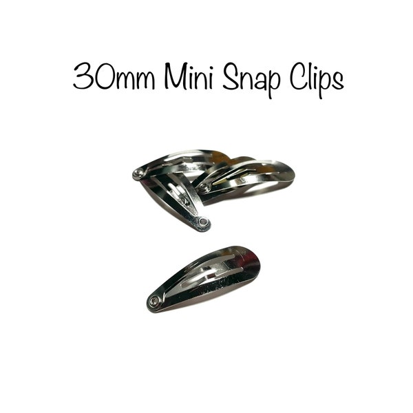 Snap Hair Clips - Etsy