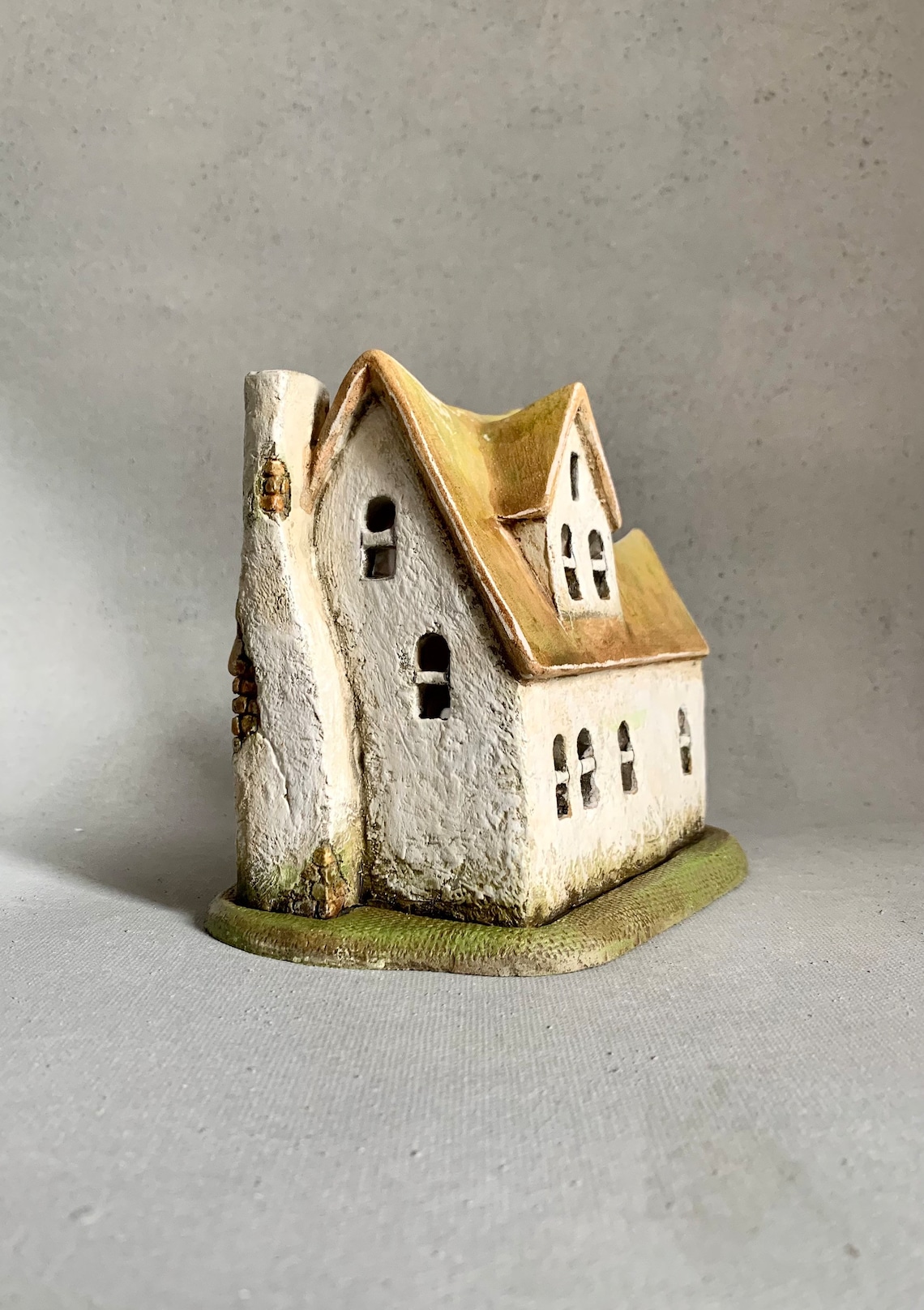 Clay House Handmade Ceramic Houses Housewarming Gift Luminary - Etsy